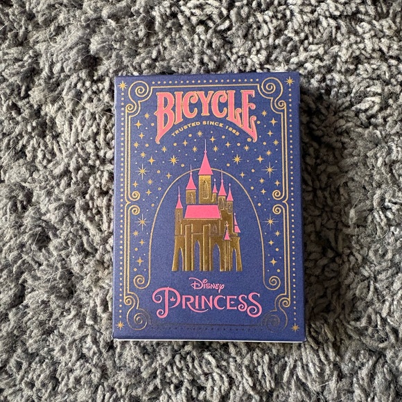 Games | Nwt Bicycle Purple Disney Princess Playing Cards | Poshmark